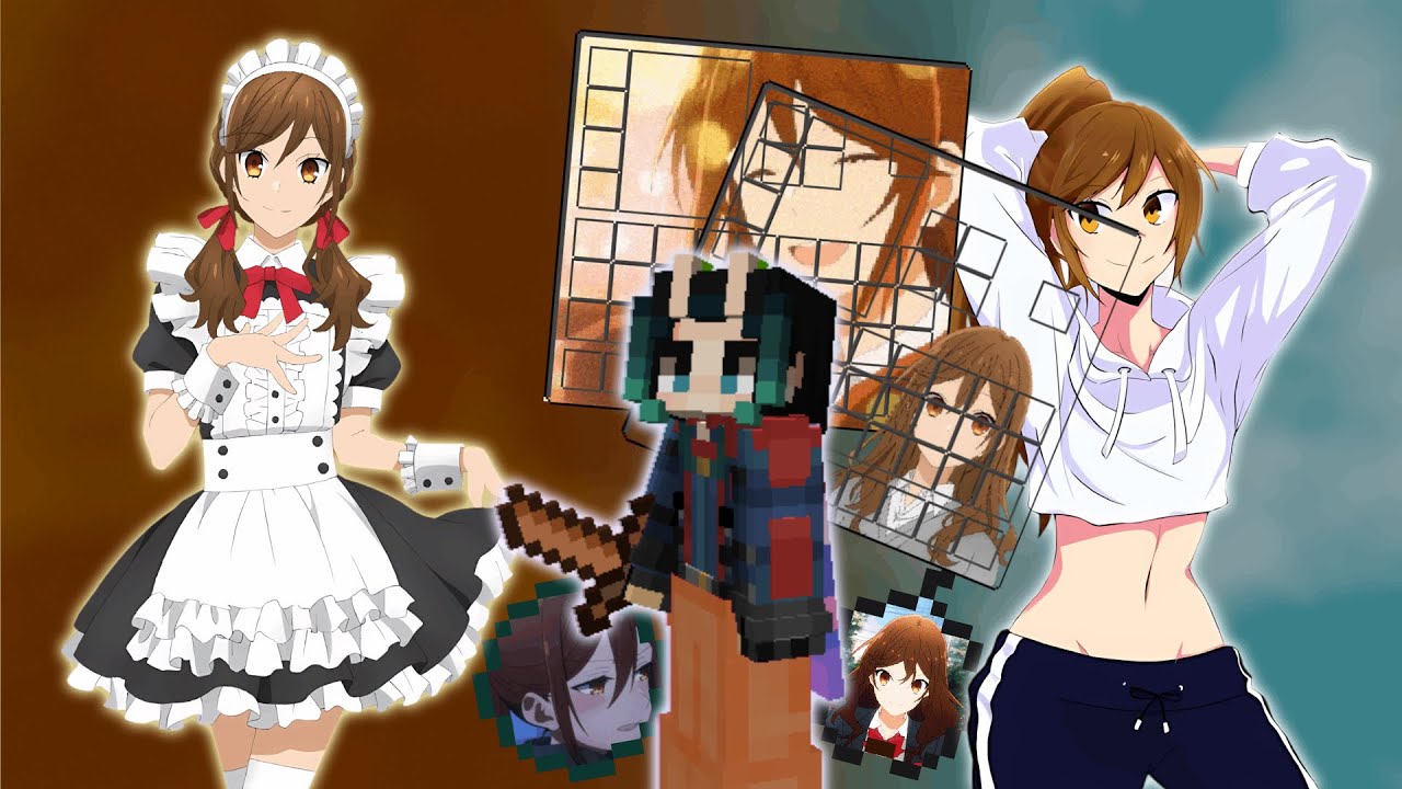 Kyouko Hori | HoriMiya | Minecraft Anime Texture Pack (1.8.9) - YouTube