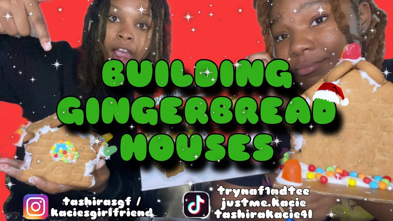 Vlogmas Building Gingerbread Houses Youtube