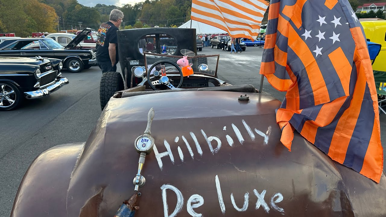 Cherokee Fall Rod Run 2023 - YouTube