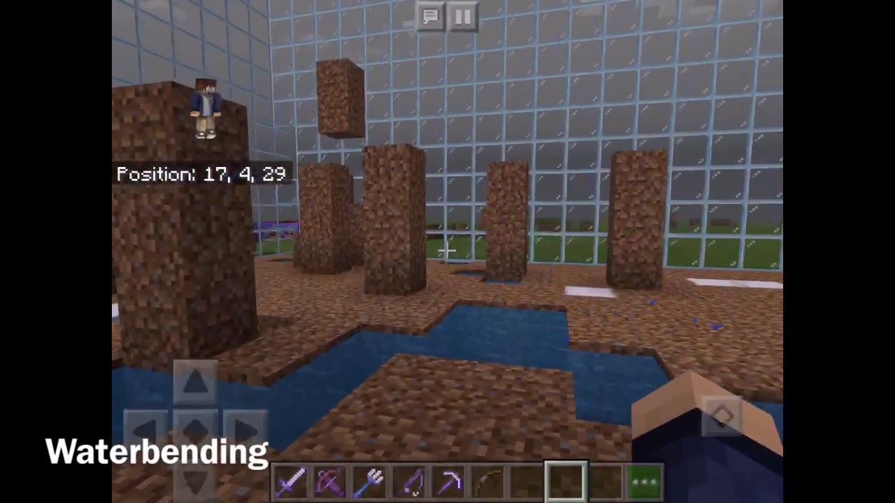 Avatar: the last airbender in Minecraft PE - YouTube