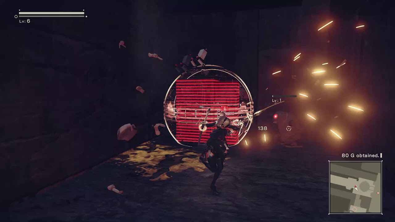 NieR Automata PS4 Fat Test 1 - 1080p 30fps(60fps converted) - YouTube