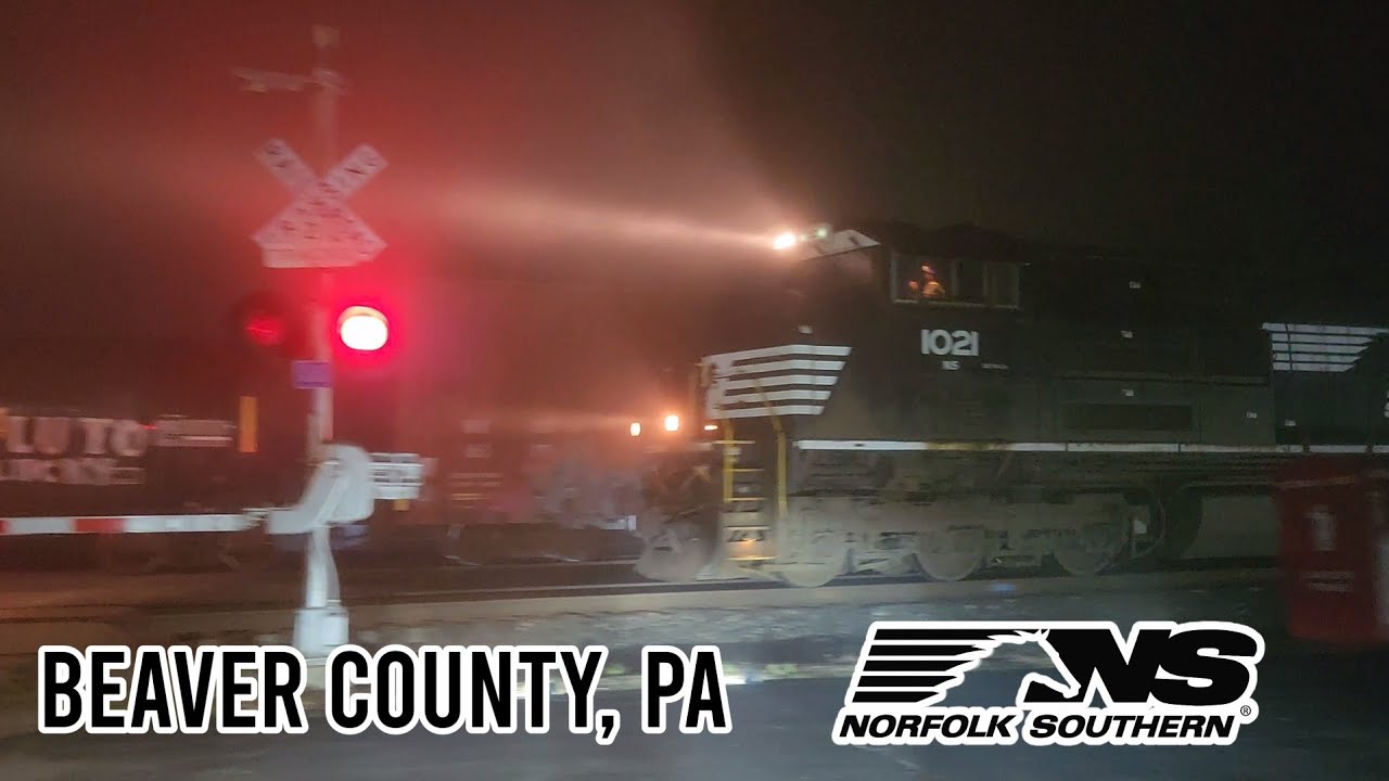 Wildfire Smoke & Fog Make For An Unique Night On The Fort Wayne Line ...