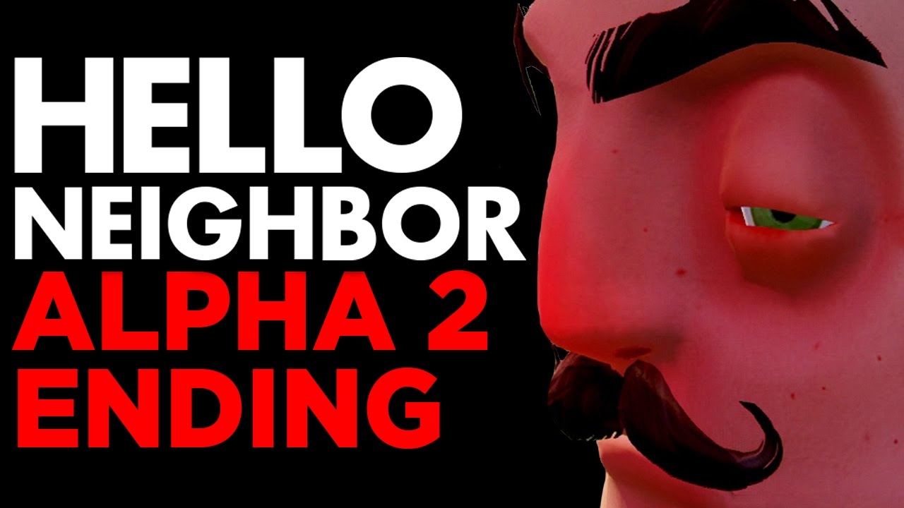 INTO THE BASEMENT - Hello Neighbor Alpha 2 Ending - YouTube