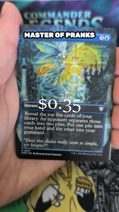 Random Commander 4 Commander Masters #shorts #mtg - YouTube