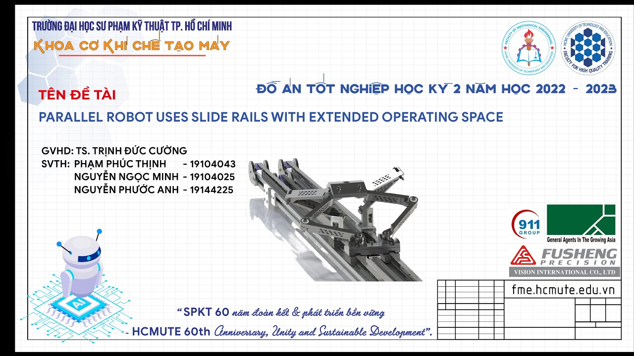 22223DT196 - Parallel Robot Uses Slide Rails With Extended Operating Space - YouTube