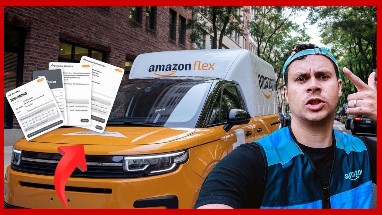 Como se Cadastrar no Amazon Flex com Esses Documentos Simples - YouTube