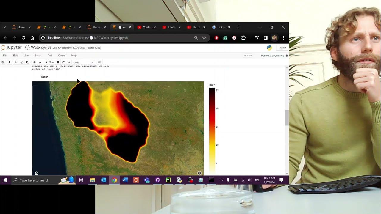 Setting up CWatM for the Bhima at 10 km resolution (C1) - YouTube