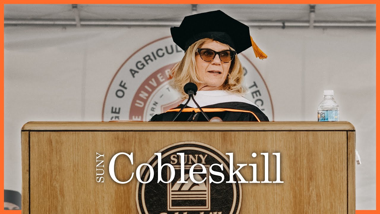 Kathleen King Commencement Speech 2022 | SUNY Cobleskill - YouTube