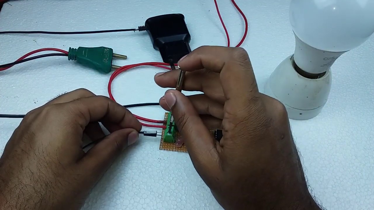 Night Light Automatic On Off System using LDR | Automatic Street Light ...