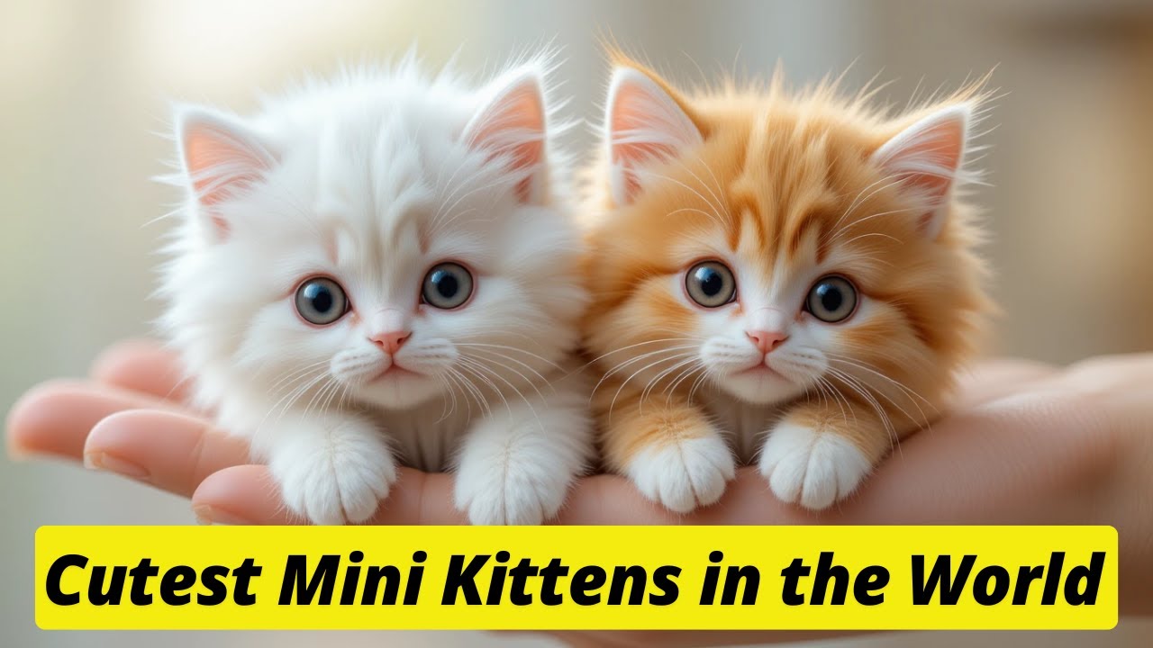 Meet the World’s Cutest Mini Kittens: Aww Overload! - YouTube