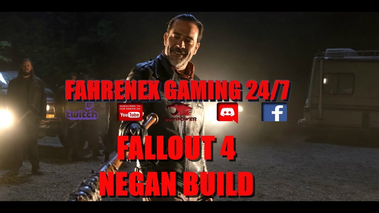 Fallout 4: TWD Negan Build - YouTube