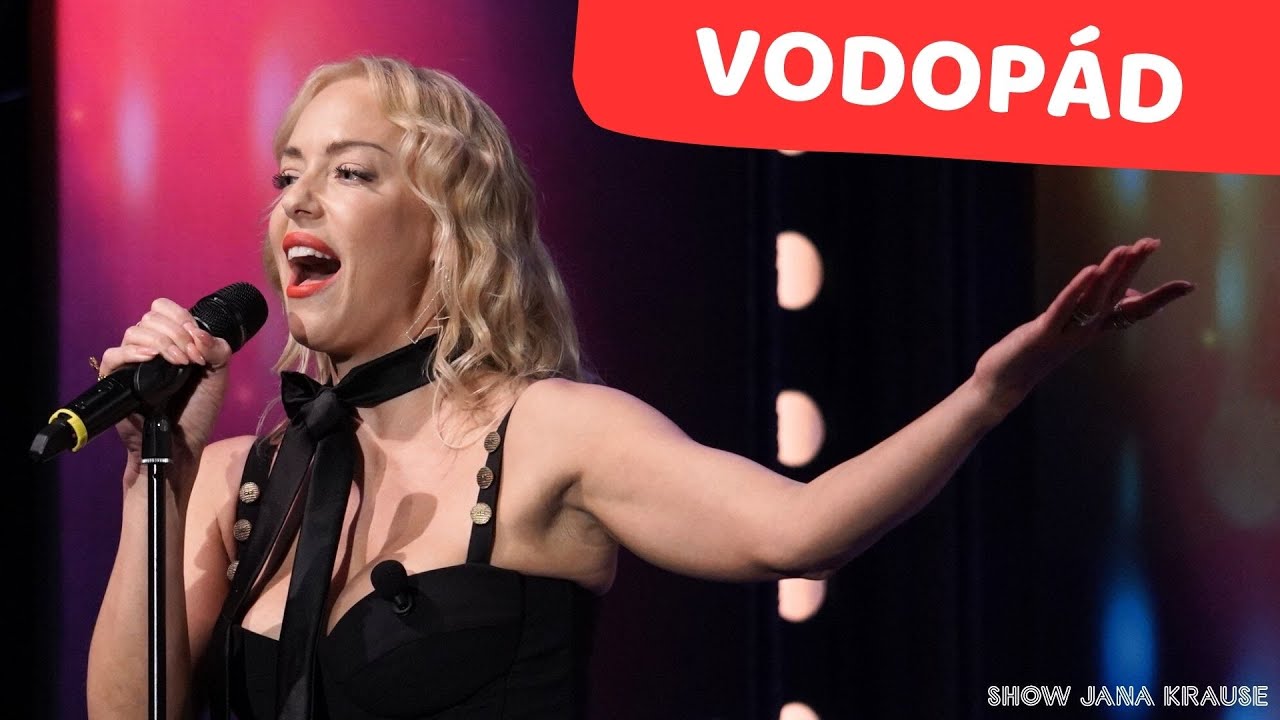 Píseň Vodopád, zpěv Kate Matl - Show Jana Krause 29. 5. 2024 - YouTube