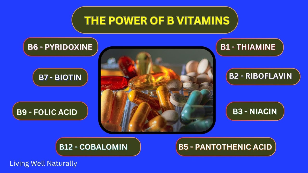 The Power of B Vitamins and their functions - YouTube