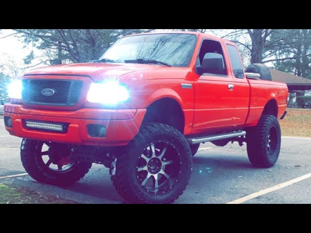 Lifted 2002 Ford Ranger 2wd