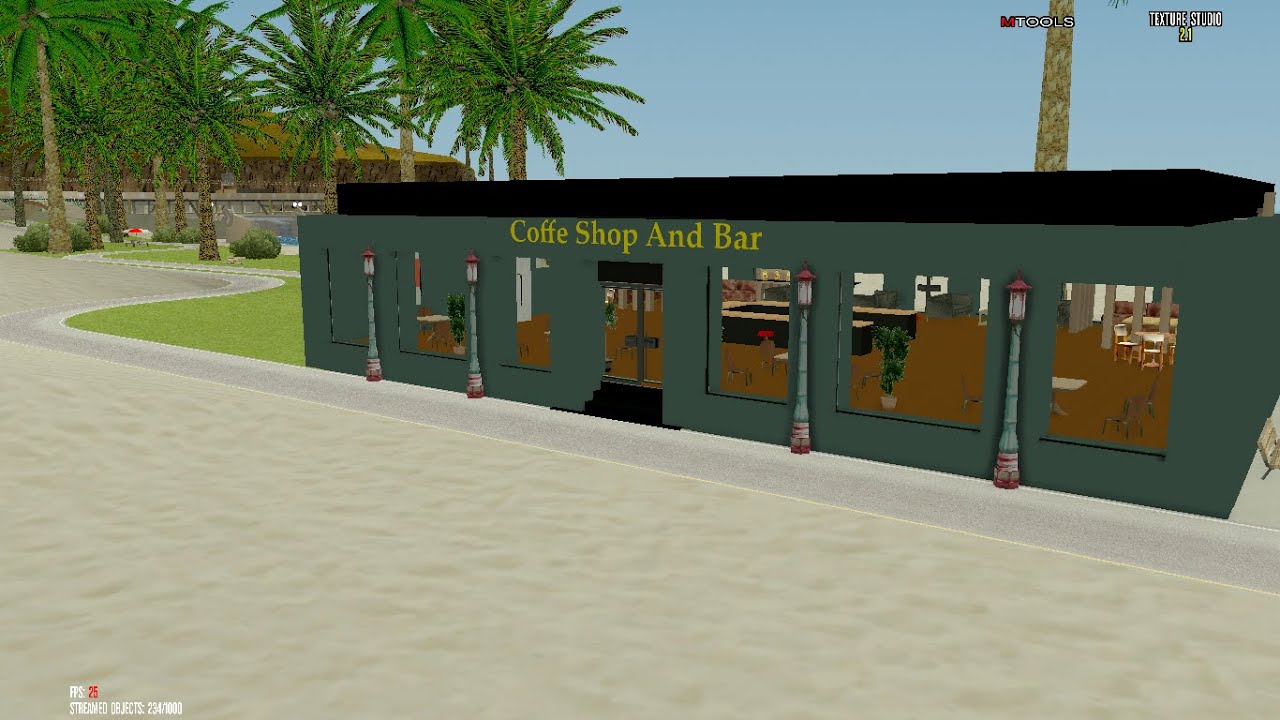Mapping Cofffe Shop And Bar | | Gta Samp - YouTube
