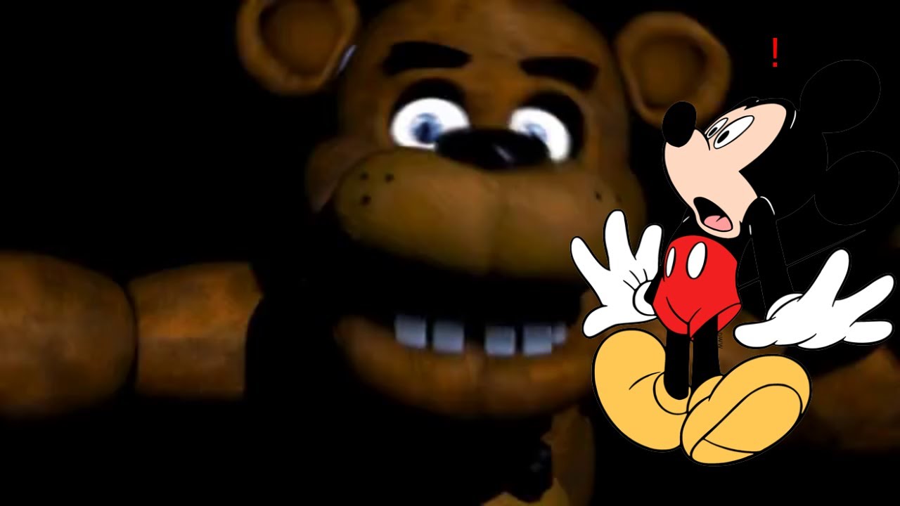 MICKEY GOT JUMPSCARED BY FREDDY FAZBEAR!! | Mickey Mouse Plays FNAF 1 ...