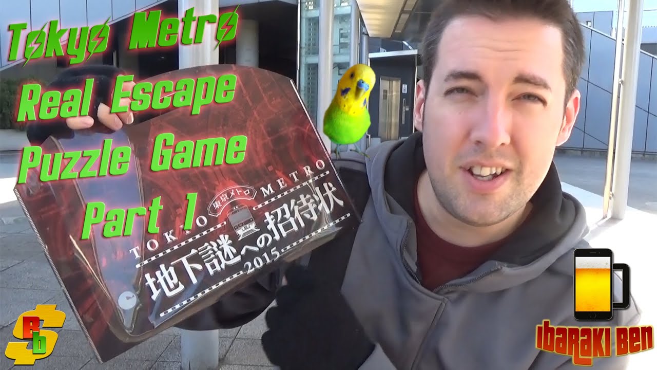 VLOG - Tokyo Metro Real Escape Puzzle Game SPOILERS IN VIDEO - YouTube
