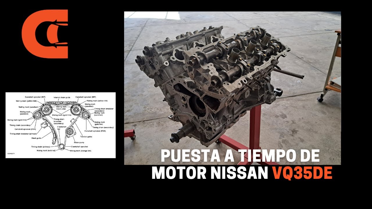 Sincronización Nissan Murano, Pathfinder, Quest, 350z 3.5L VQ35DE - YouTube