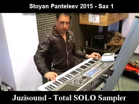 Juzisound Total SOLO Sampler - Stoyan Panteleev Sax 1 - 2015 - YouTube