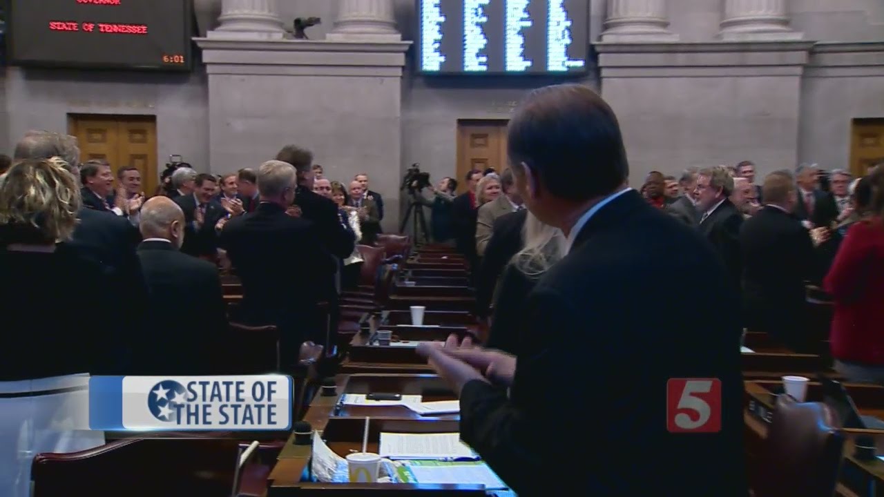 Governor Haslam Gives Annual State Of The State - YouTube