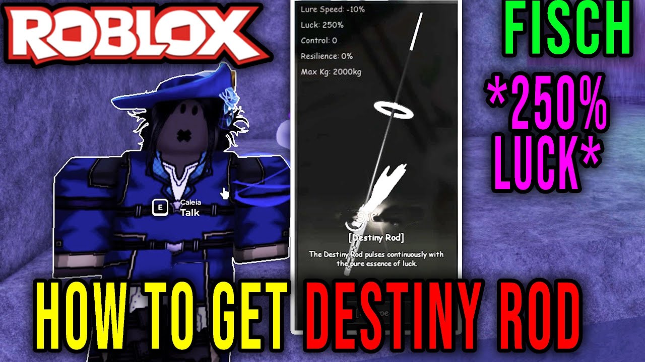 250% DESTINY ROD LOCATION - HOW TO GET [FISCH] - Roblox - YouTube