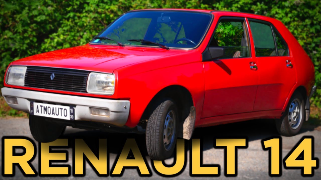 ESSAI - 🇫🇷 RENAULT 14, arrêtons de la prendre pour une POIRE 🍐 ! - YouTube