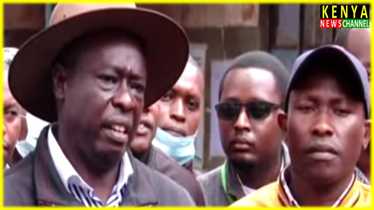Angry Rigathi Gachagua at Kiambaa polling station - YouTube