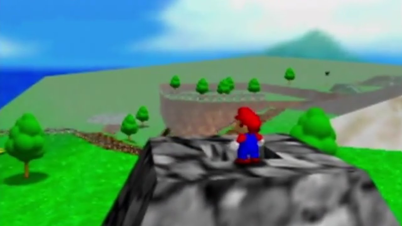 Let's Play Super Mario 64 Without Jumping Part 3 - Cannon Blast to the ...
