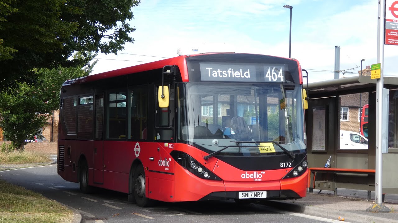 Full Route Visual | Abellio London Route 464: New Addington - Tatsfield ...