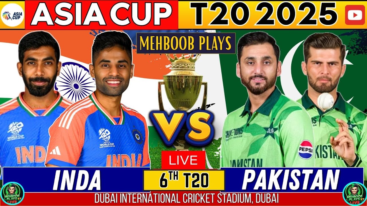 🔴Live T 20 Match : PAKISTAN vs INDIA T20 MATCH LIVE | PAK vs IND LIVE ...
