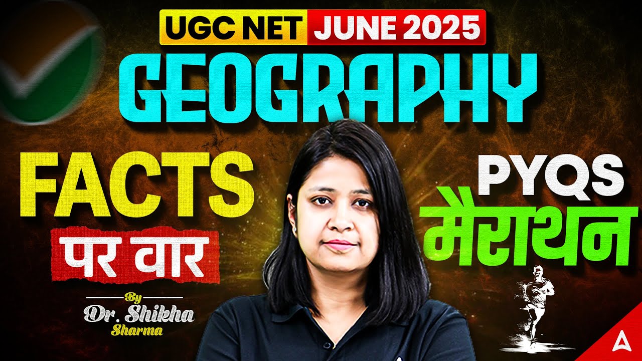 UGC NET Geography Class | UGC NET Geography Most Important PYQ's By Dr ...