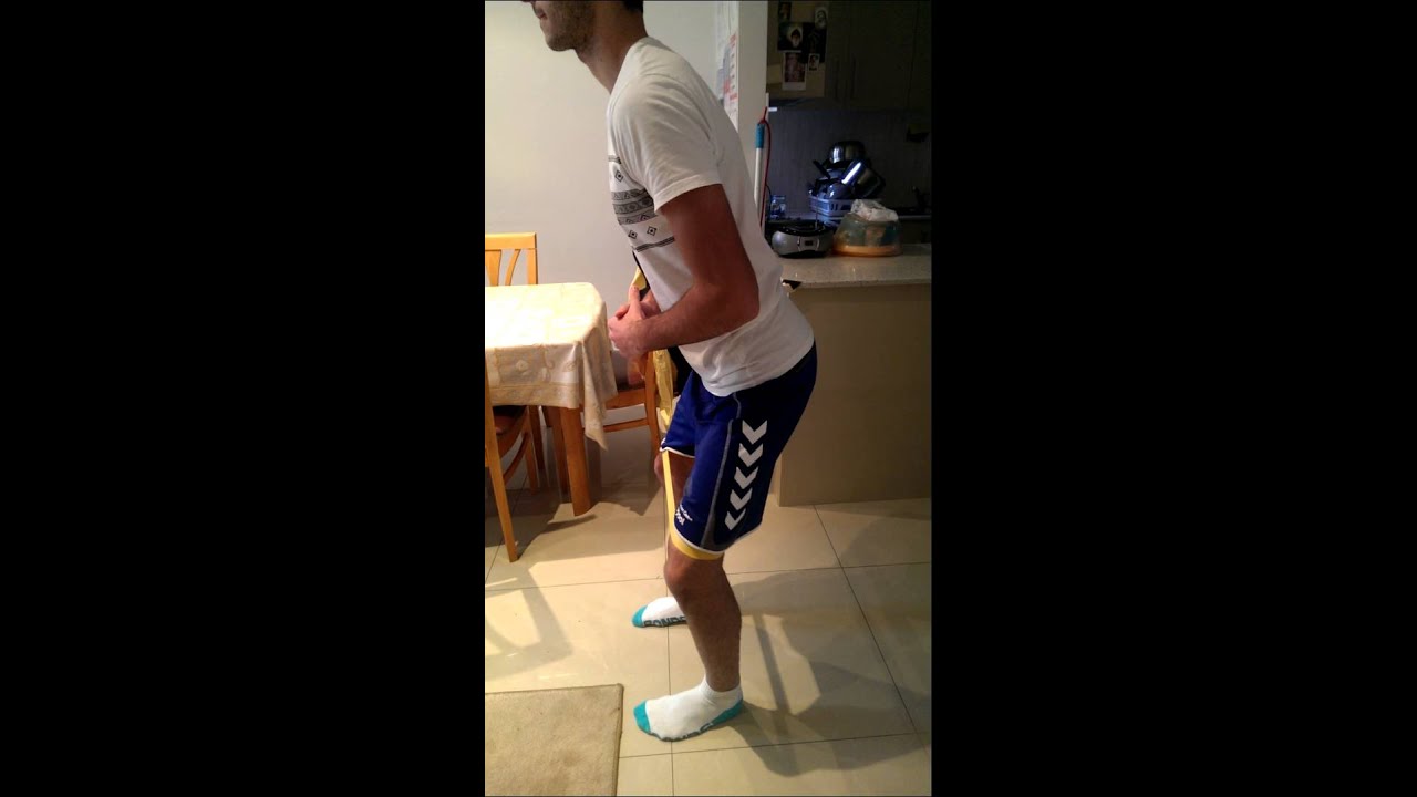 Closed Chain Hip External Rotation - YouTube