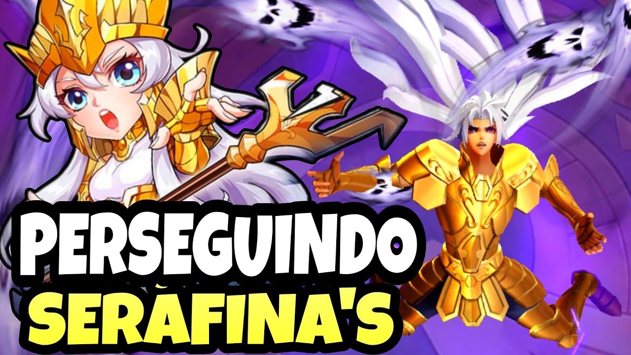 Perseguindo Serafina. Usando Serafina Contra Saga Maligno - Saint Seiya ...