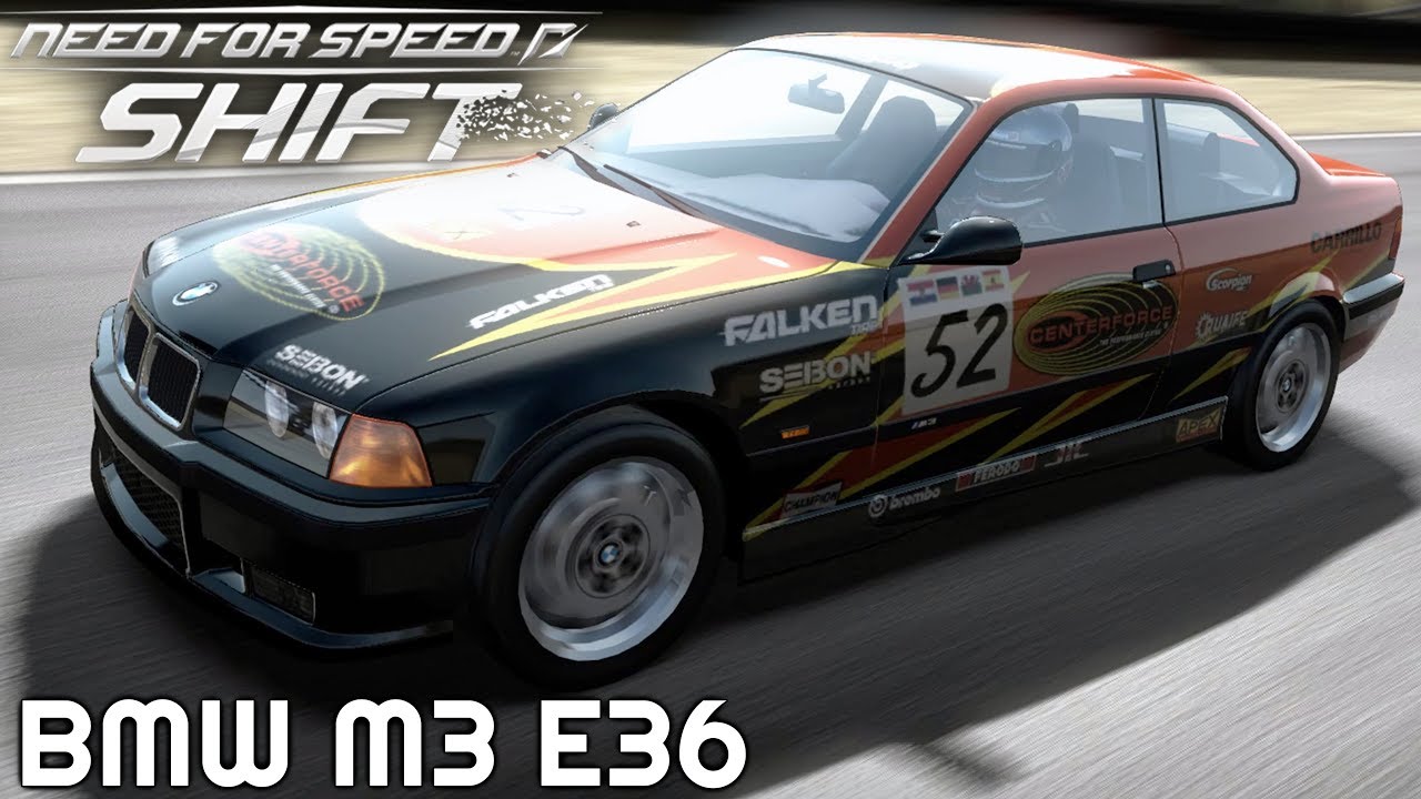 BMW M3 E36 - Laguna Seca [ NFS/Need for Speed: Shift | Gameplay ] - YouTube