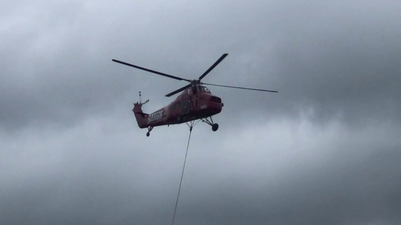 5 State Helicopters inc N6BL doing lift work in Fort Worth Texas - YouTube