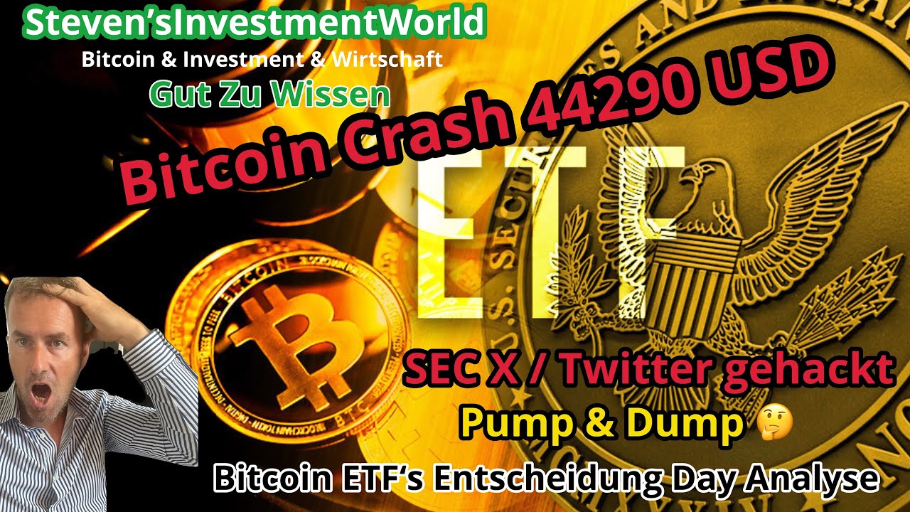 Bitcoin Spot ETF's Day Analyse🚀 SEC Twitter Account gehackt, was ...