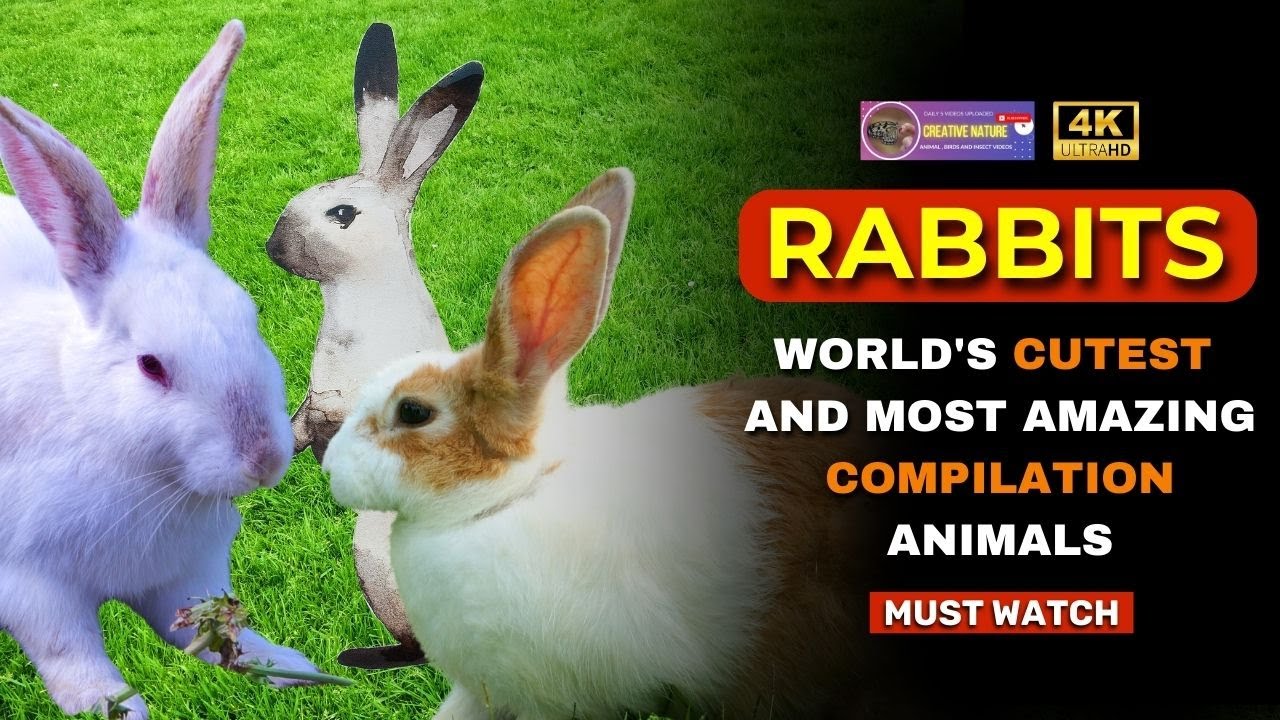 World's Cutest And Most Amazing Rabbit Compilation 2023 | Cuteness ...