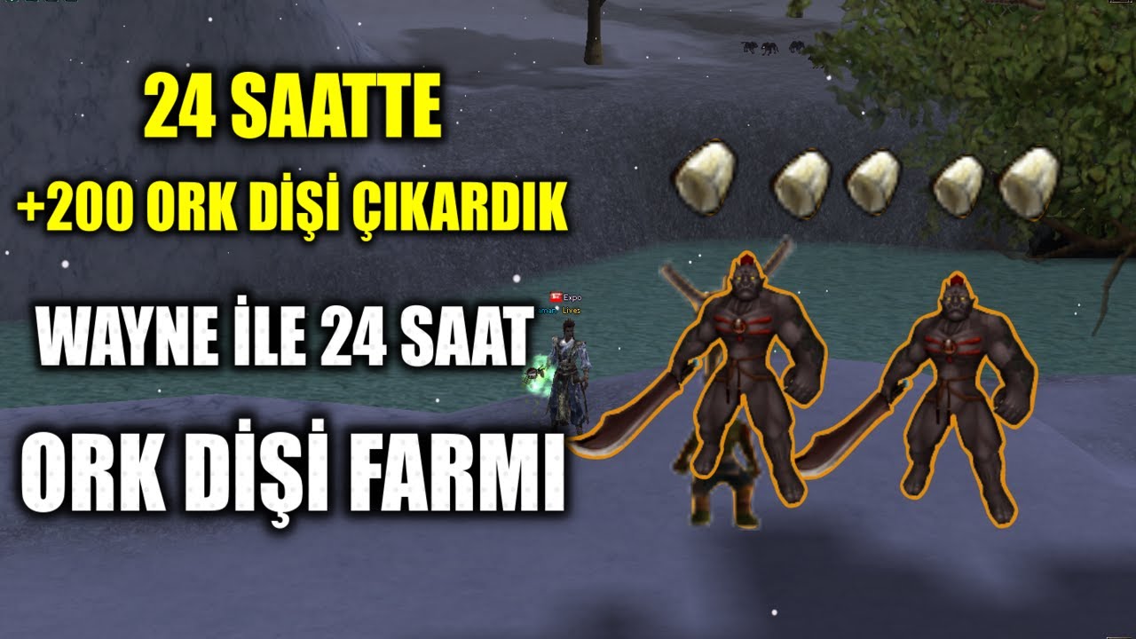 Yağma Peti ile 24 Saat Afk Ork Dişi Farmı Metin2 TR #metin2 #metin2tr ...