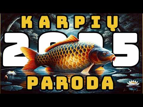 „VISKAS KARPIŲ ŽŪKLEI 2025“ – didžiausia paroda + pasaulio ČEMPIONŲ apdovanojimai!