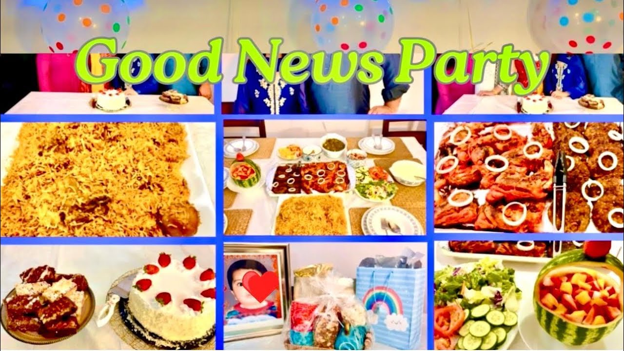Good News Party 🎉🎈| Alhamdulillah | Dinner | Gifts 🎁 | Vlog 307 # ...