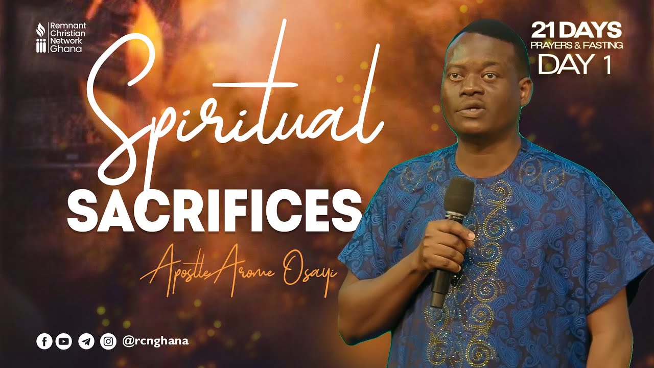 SPIRITUAL SACRIFICES || APOSTLE AROME OSAYI || SCIENCE OF ALTARS (PART ...
