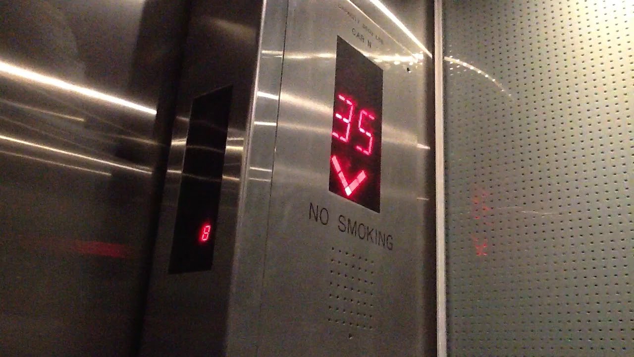 Schindler Miconic 10 High-Speed High-Rise Elevators @ Marriott Marquis ...