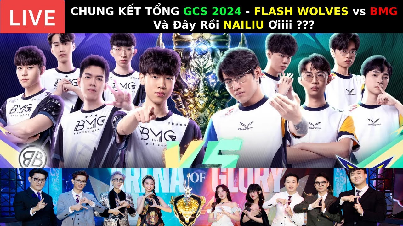 CHUNG KẾT TỔNG GCS 2024: FLASH WOLVES vs BAN MEI GAMING - Và Đây Rồi ...