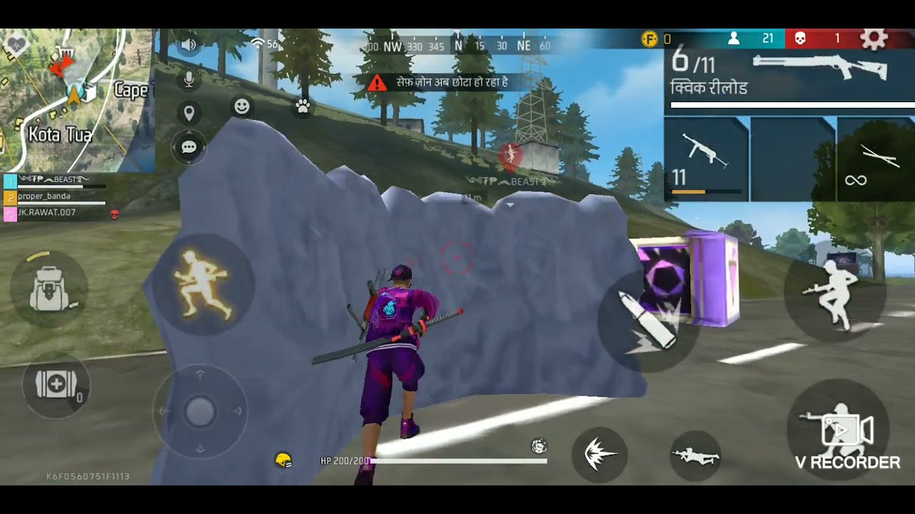 i am free fire playing 🥰 please support me 🙏 in my channel subscribe ...