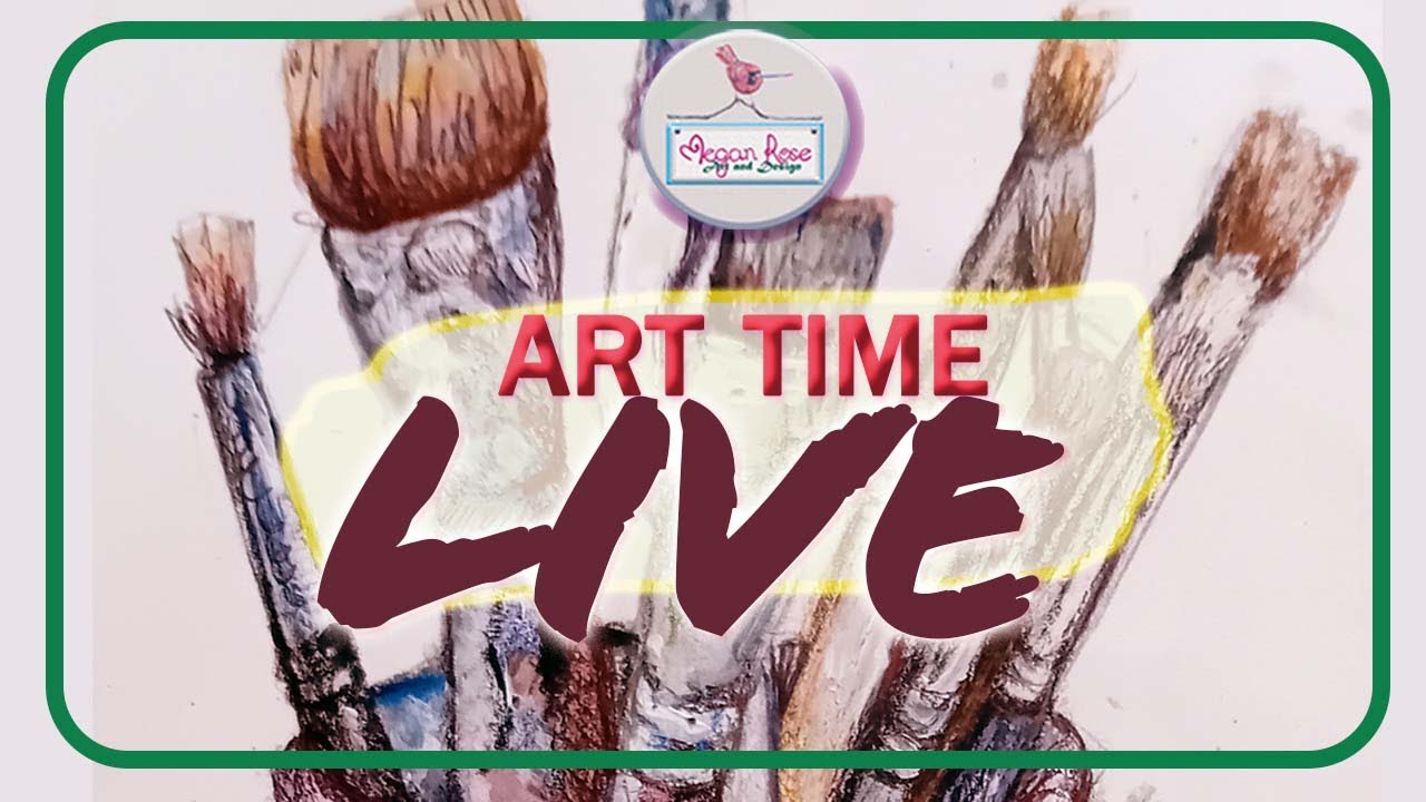 come and do some drawing and painting with me live - YouTube