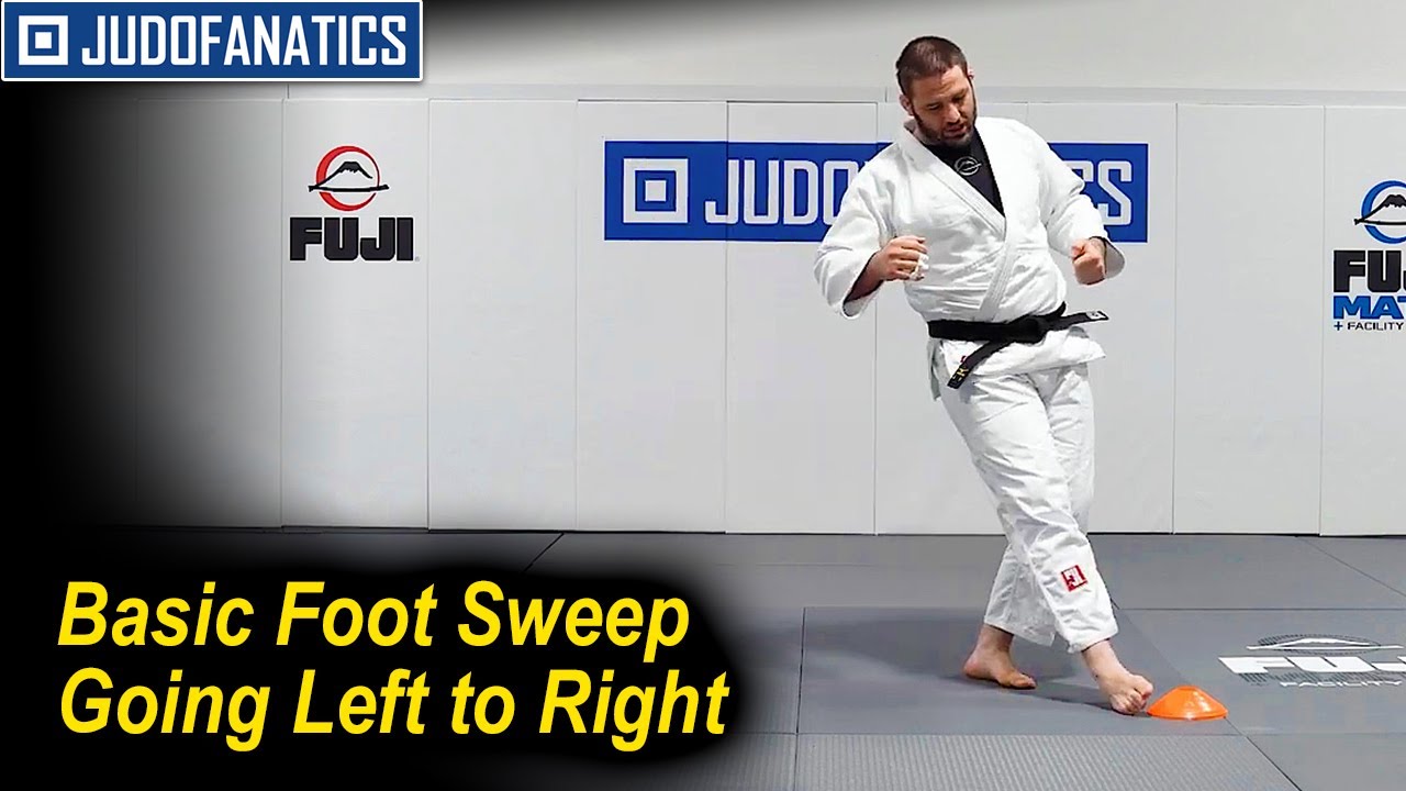 Basic Foot Sweep Going Left to Right - Travis Stevens - YouTube