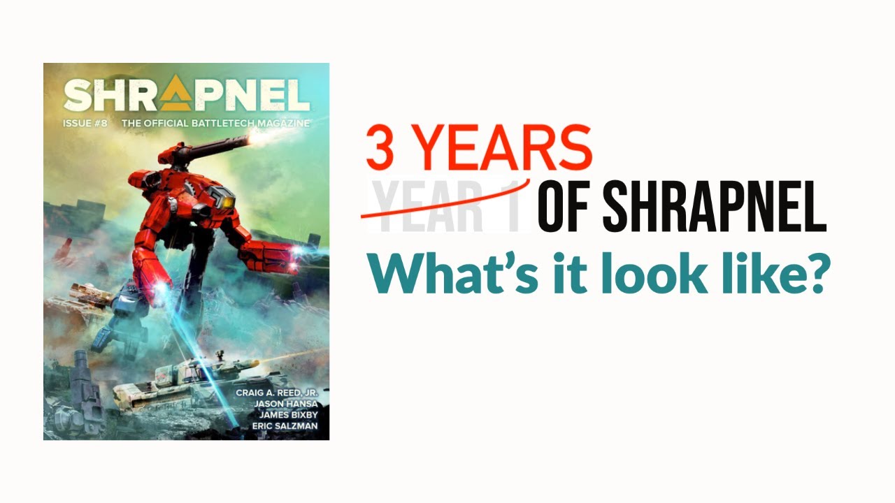 BattleTech Mercenaries Kickstarter: Shrapnel Digital Reward - YouTube