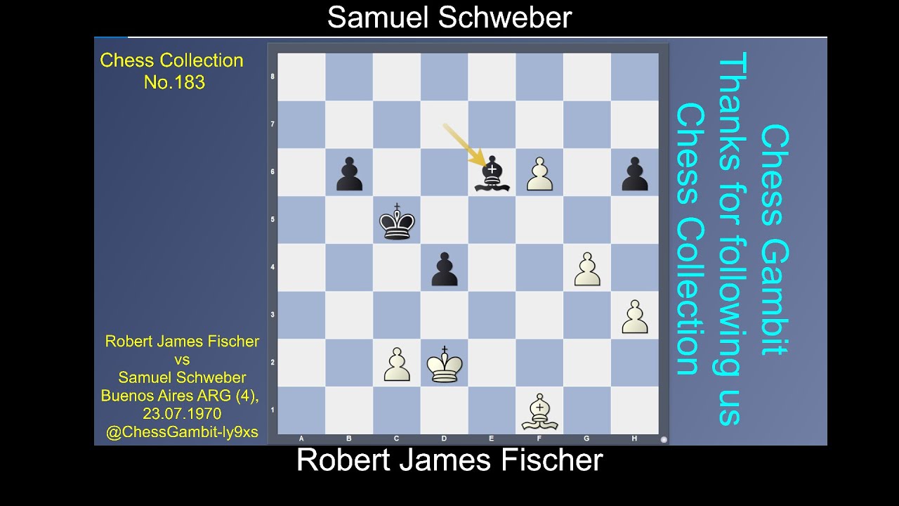 Robert James Fischer vs Samuel Schweber #Chess Collection #183 - YouTube