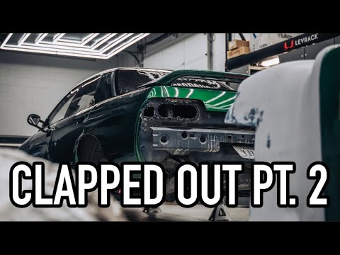 Wrapping a Clapped Out Skyline PT. 2 - YouTube