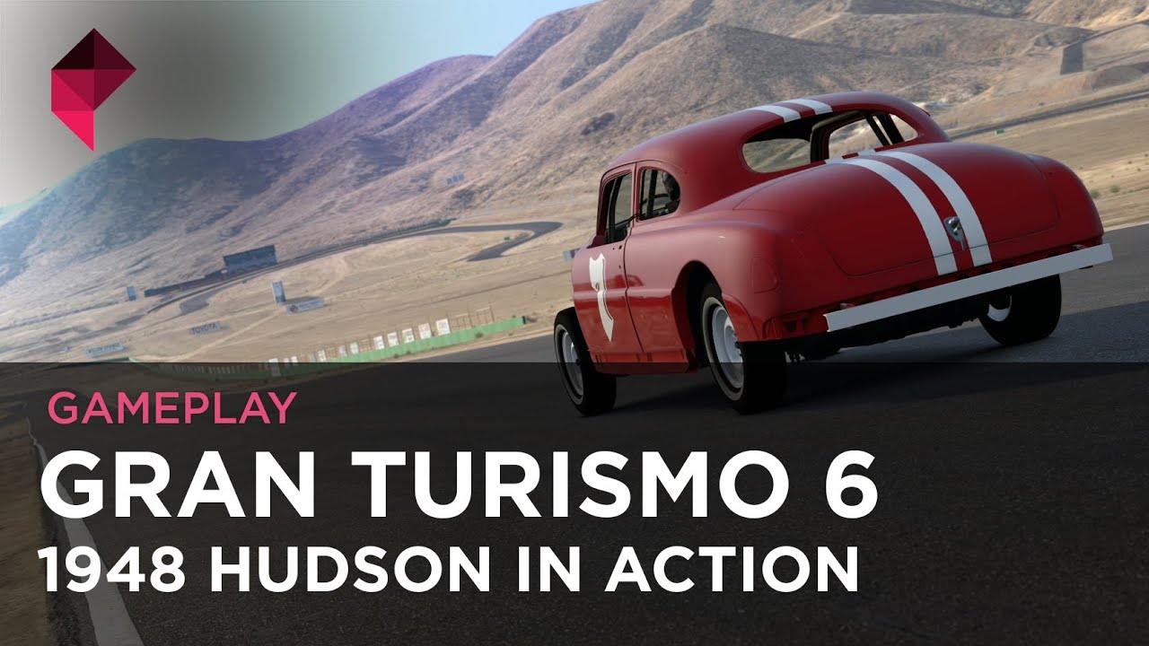Gran Turismo 6 - Mario Andretti's 1948 Hudson in action - YouTube